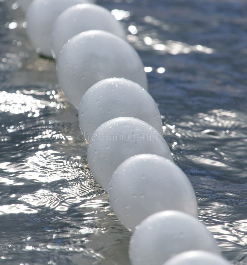 White Balls Float on the Water Stock Photo - Image of ball, bath: 242986386