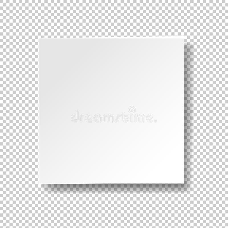 White Banner Isolated Transparent Background Stock Vector ...