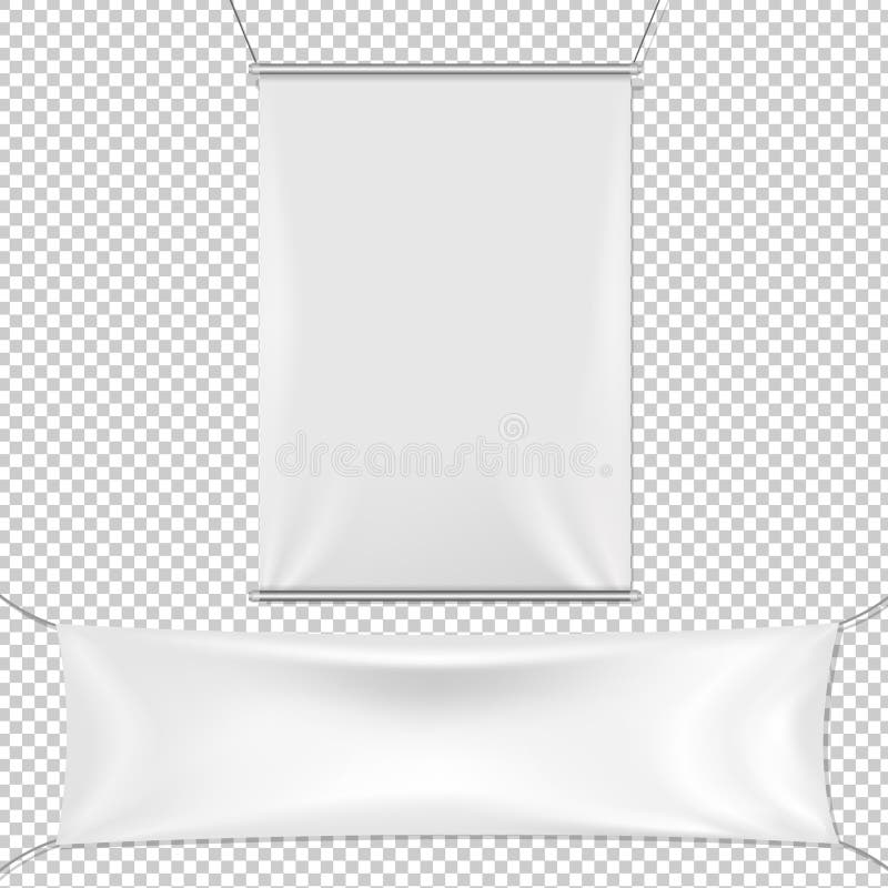 White Banners Set stock vector. Illustration of special - 212180744