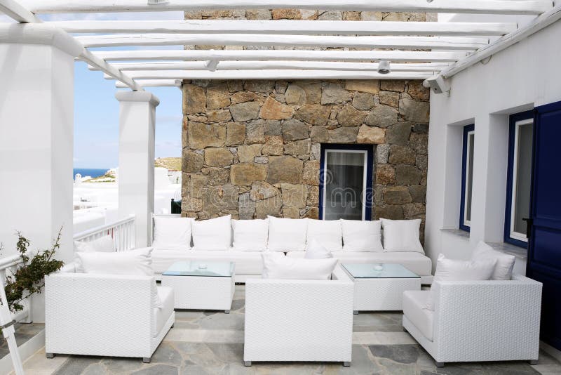 White Bar stock image. Image of outside, coffee, house - 9817137