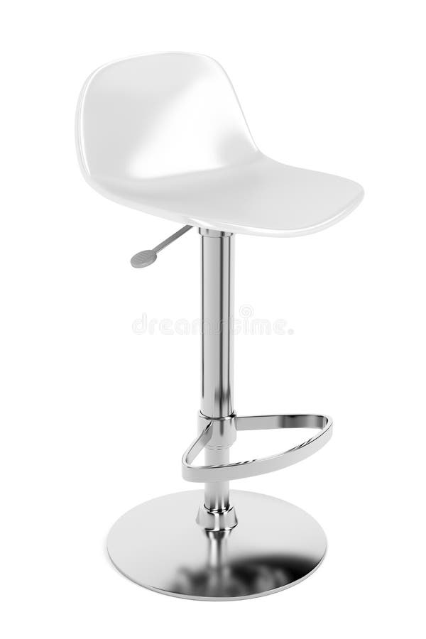 White bar stool top view stock illustration. Illustration of stool ...