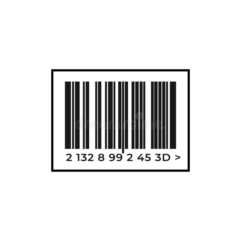 White Barcode Icon Isolated on Transparent Background. Vector ...