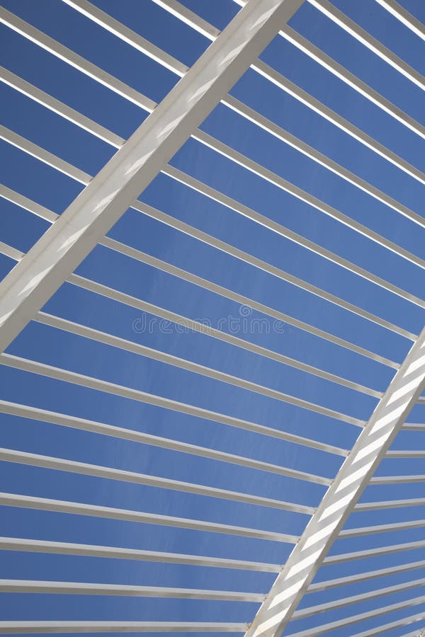 White Bars stock photo. Image of tilt, blue, angle, background - 12570338