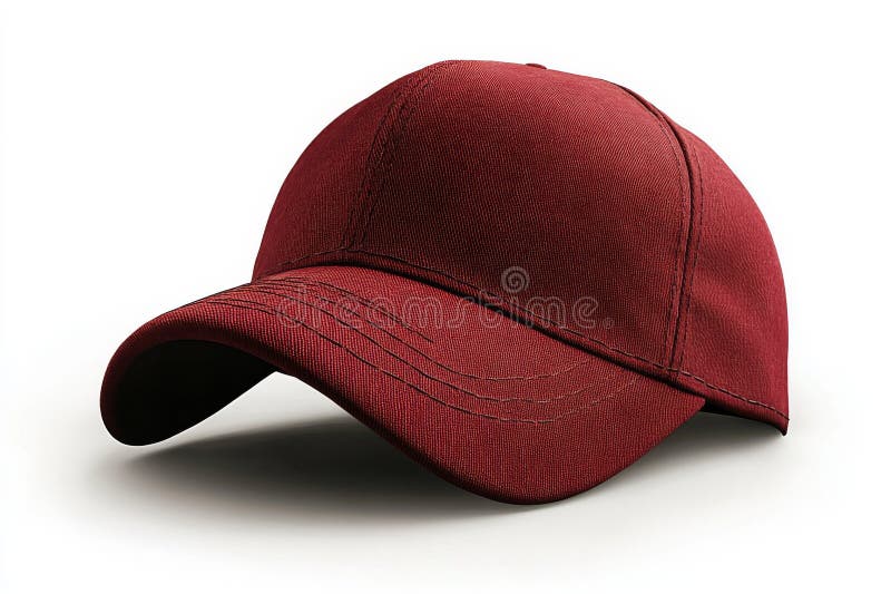 White Baseball Cap Mock-up Displayed on a Transparent Background Stock ...