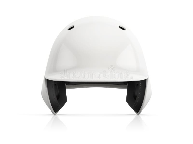 Baseball Helmet Front View Stock Illustrations – 340 Baseball Helmet ...