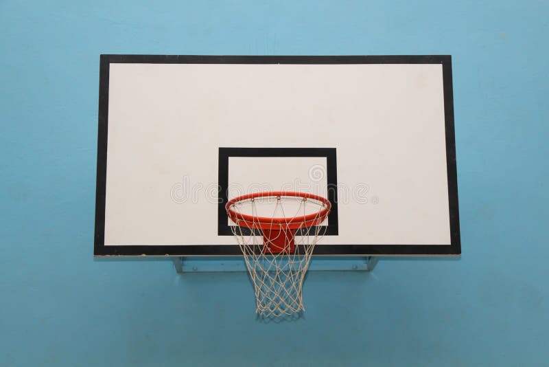 White basketball board stock photo. Image of building - 72798838