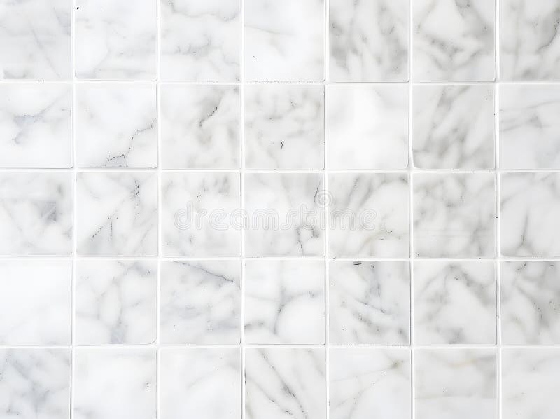 White Bathroom Wall Tile Texture Background - AI Generated Stock ...