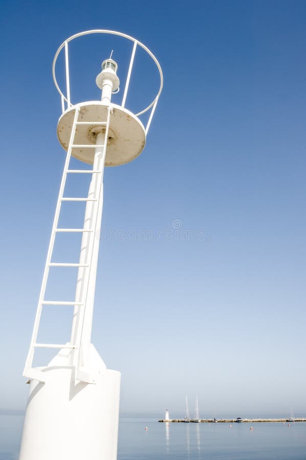 Beacon stock image. Image of closeup, tower, copy, metal - 30019895