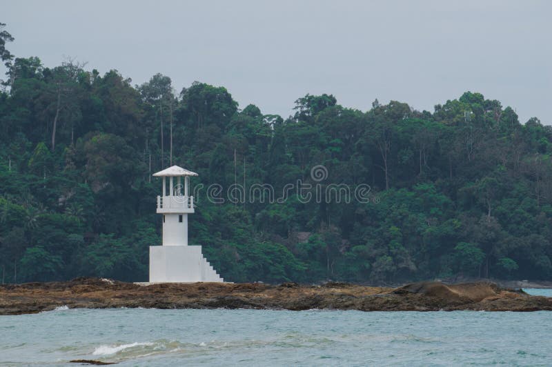 White beacon stock image. Image of space, rainforest - 94205341