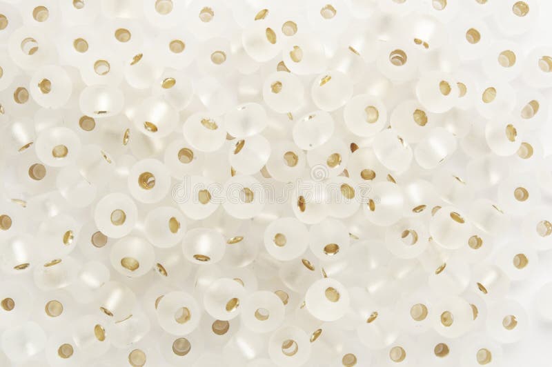 White beads stock photo. Image of crystal, decoration - 23865128