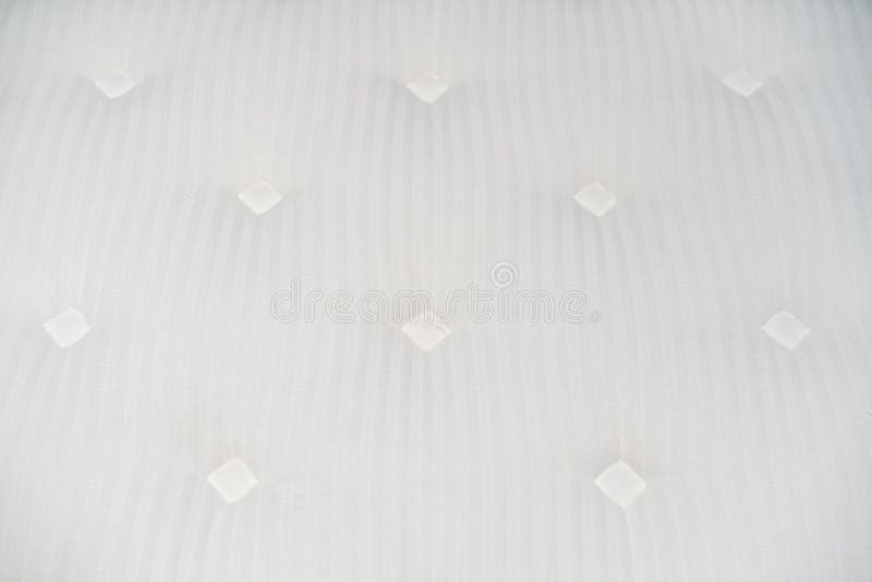 White Bed Surface with Square and Line Texture for Background Stock ...