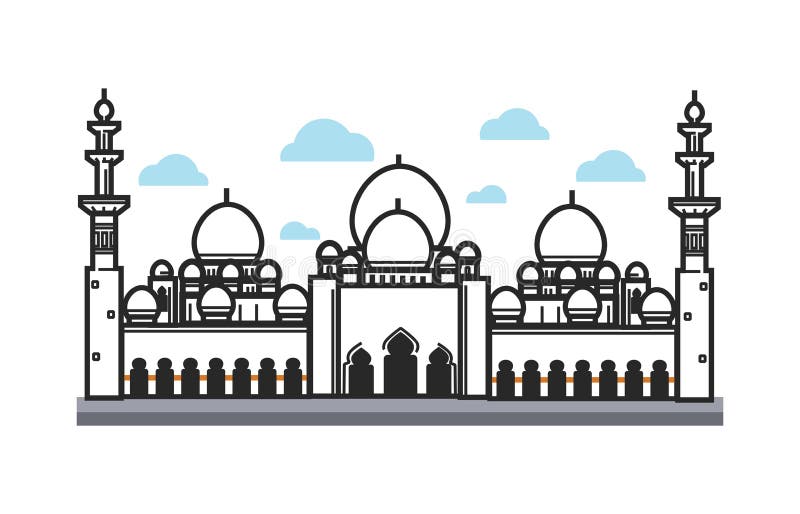 Muslim Temple Stock Illustrations – 3,136 Muslim Temple Stock ...