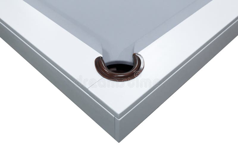 White Billiard Table. Beautiful Billiard Table Isolated on White ...