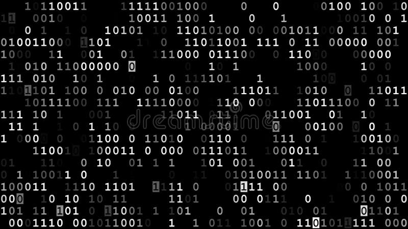 Binary Background White