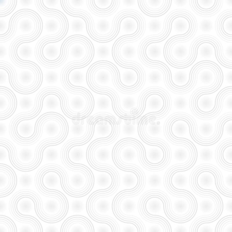 White Biotechnology Pattern. Neutral Seamless Bacterial Cells Wa Stock ...