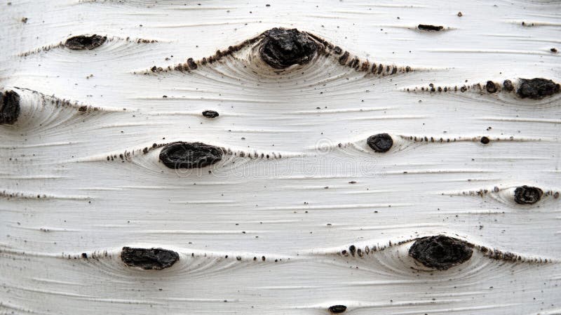 White Birch Bark Texture Detailed Close Up Stock Illustration ...