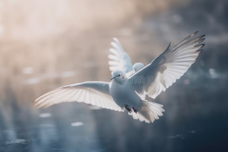 Dove Over Water Stock Illustrations – 25 Dove Over Water Stock ...