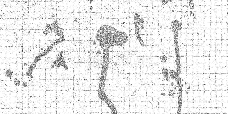 White and Black Abstract Texture with Watercolor Splat Effects, Gritty ...