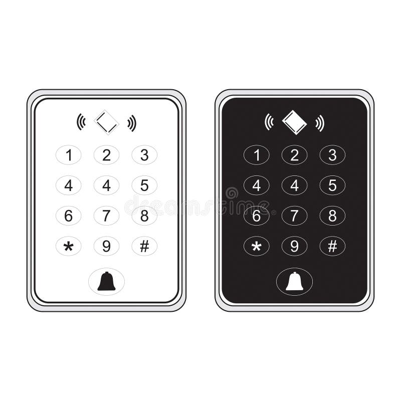 Alarm Keypad Stock Illustrations – 1,690 Alarm Keypad Stock ...