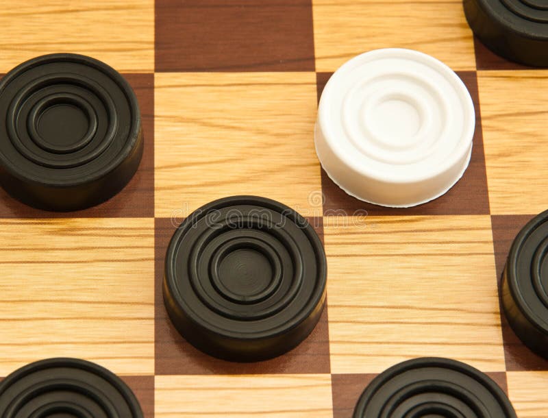 Red and Black Checkers stock photo. Image of board, game - 108542552