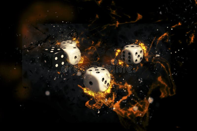 Flaming Dice Blue Stock Illustrations – 7 Flaming Dice Blue Stock ...