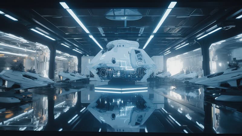 Exploration Space Ship Interior