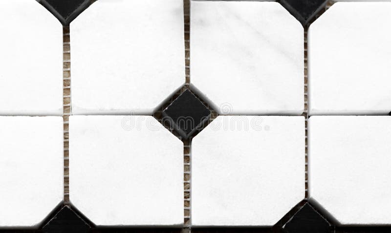 White and Black Marble from Squares Stock Photo - Image of construction ...