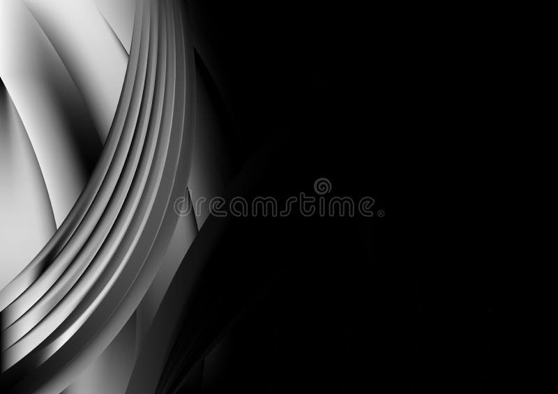 White Black and White Modern Background Vector Illustration Design ...
