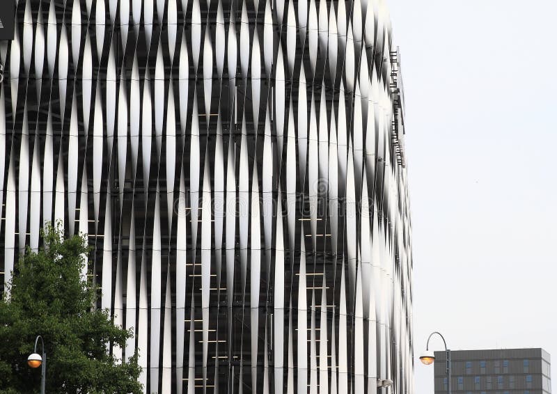 Modern building in Leeds stock image. Image of house - 167618929