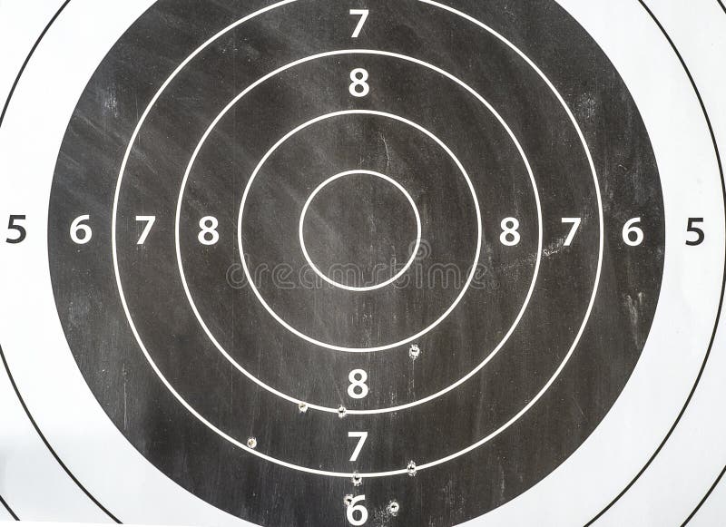 White and black target stock image. Image of white, sniper - 117058197