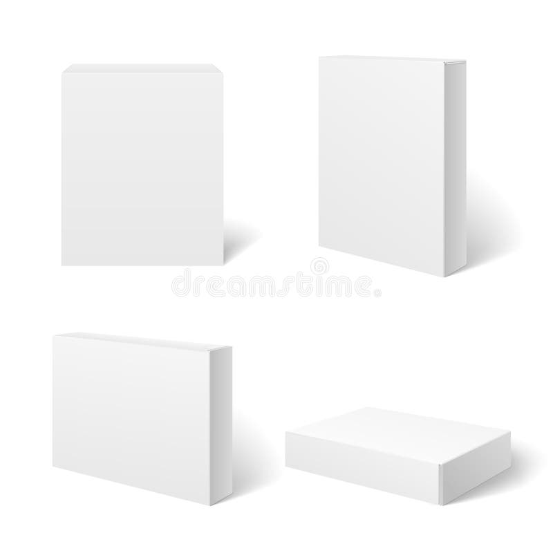 Blank software boxes stock vector. Illustration of product - 6700682