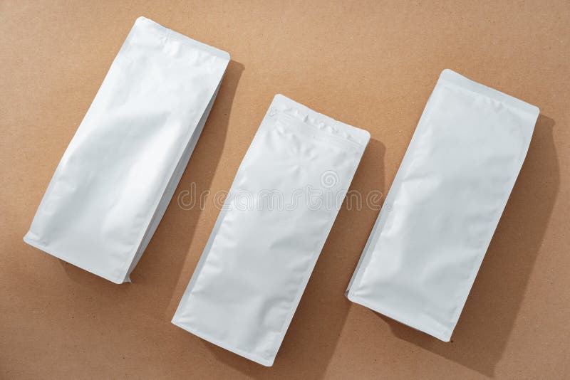 Blank Matte Plastic Tub Container for Branding and Mockup Stock Image ...