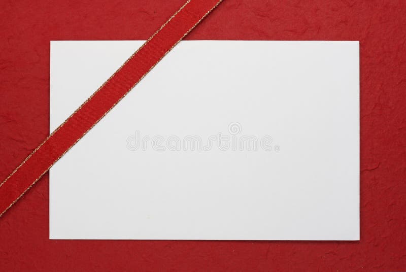 Gift red ribbon and bow stock photo. Image of symbol, season - 4526128