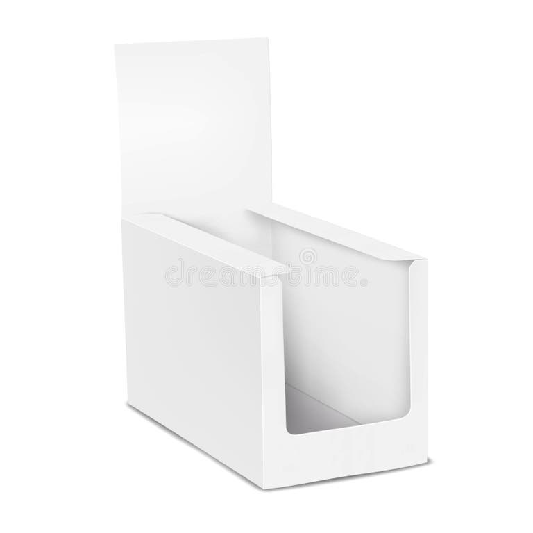 Blank Paperboard Display Box Stock Illustrations – 250 Blank Paperboard ...