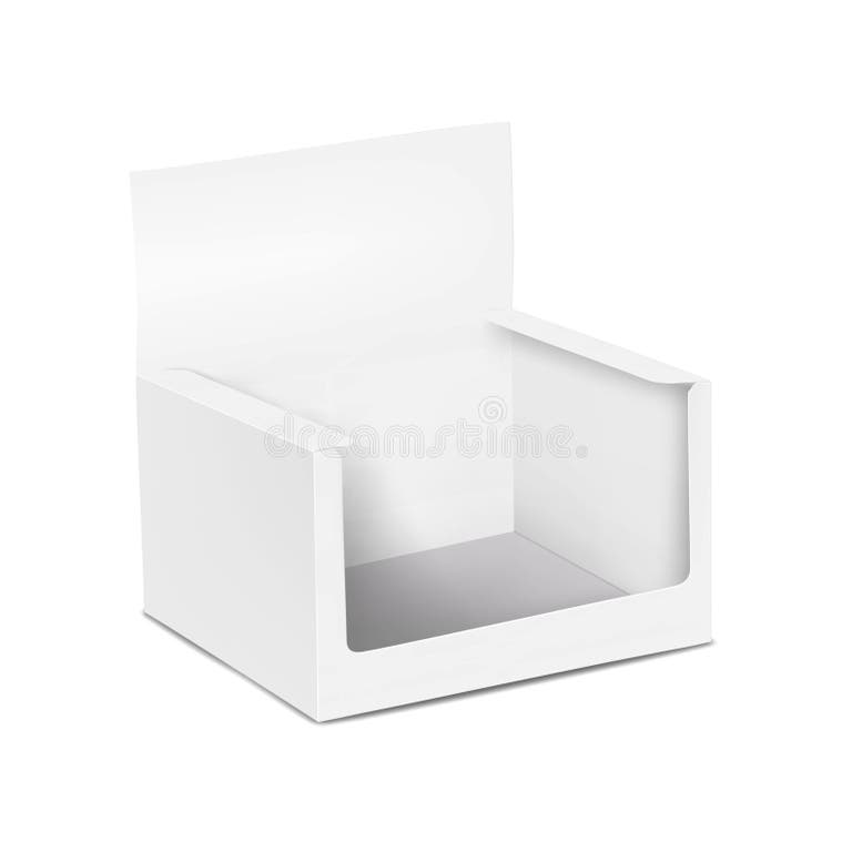 Blank Paperboard Display Box Stock Illustrations – 250 Blank Paperboard ...
