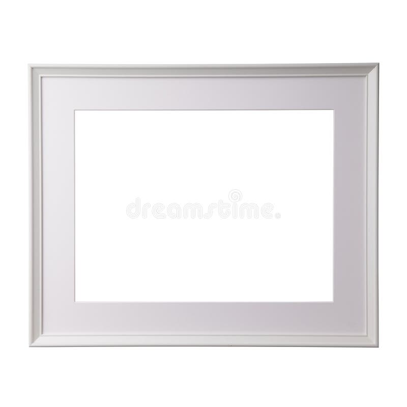White Blank Picture Frame, Realistic Horizontal Picture Frame. Empty ...