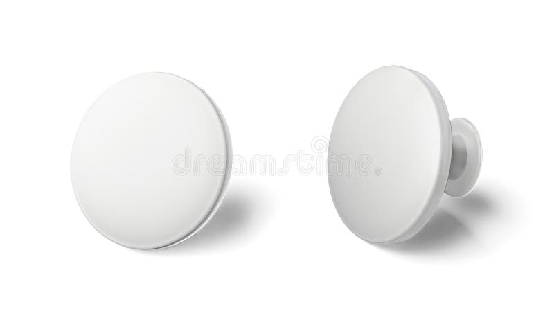 White Blank Popsocket Mock Up with Two Different Angles with on ...