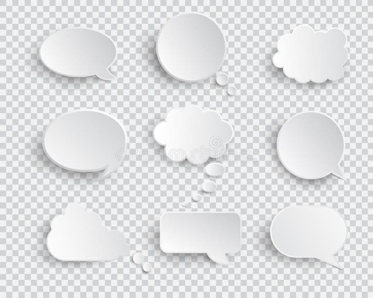 Thought Bubble Transparent Background Stock Illustrations – 902 Thought ...