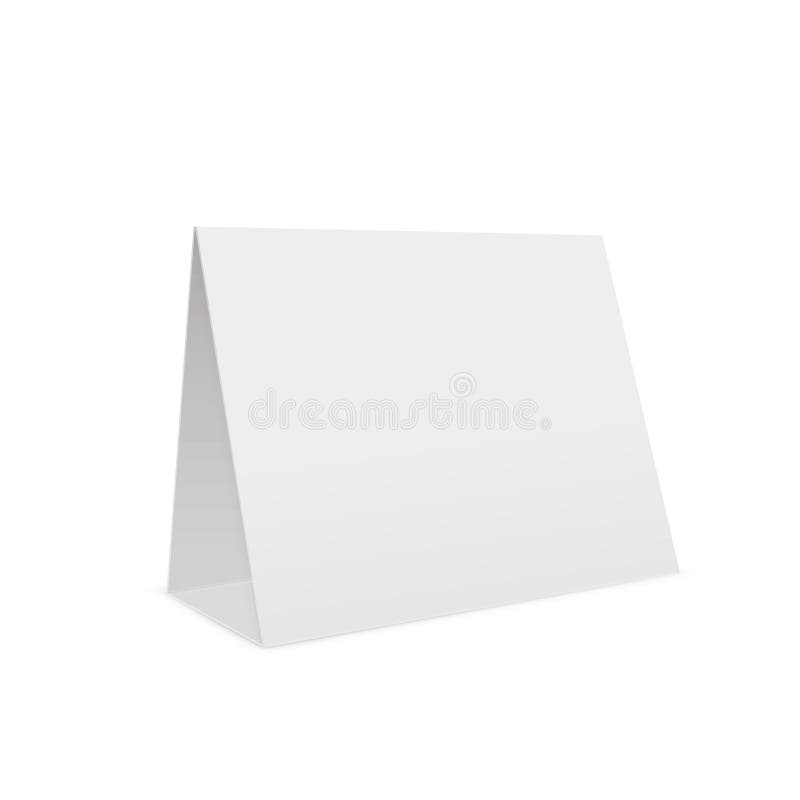 White, Blank Tabletop Calendar Standing Upright with Spiral Binding ...