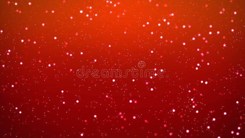Red Particles Computer Generated Background Stock Illustration ...