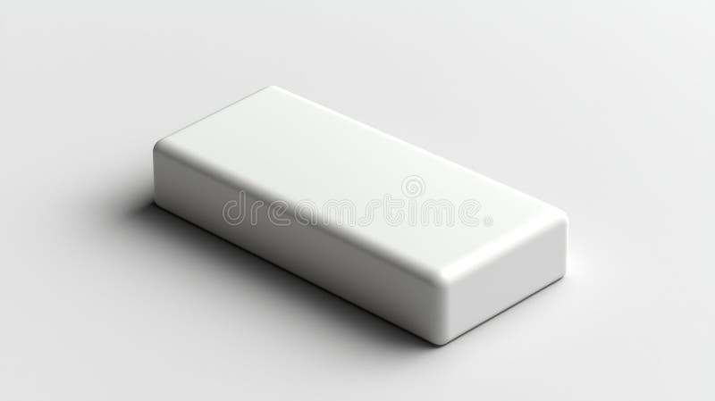 White Block stock illustration. Illustration of advertising - 336771289