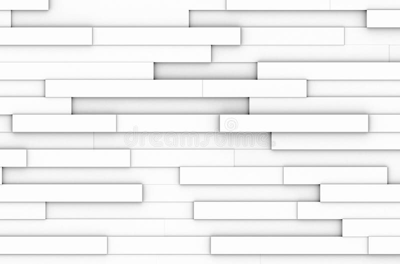 White blocks abstract stock illustration. Illustration of graphic ...