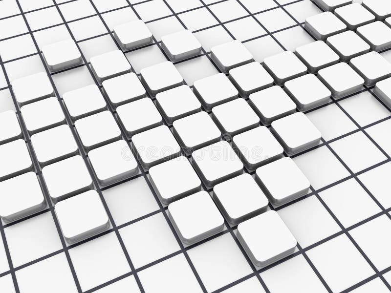 White Blocks Pattern stock illustration. Illustration of block - 153720571