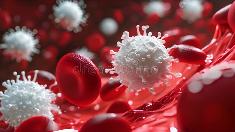 Red Blood Cells and White Blood Cells in a Blood Vessel Stock Video ... Red Blood Cells and White Blood Cells in a Blood Vessel Stock Video ...