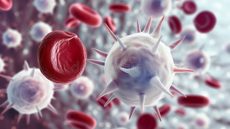 White Blood Cells in Blood Stream, White Blood Cells Protect the Body ...