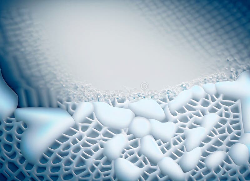 White Blue Abstract Background Stock Illustration - Illustration of ...