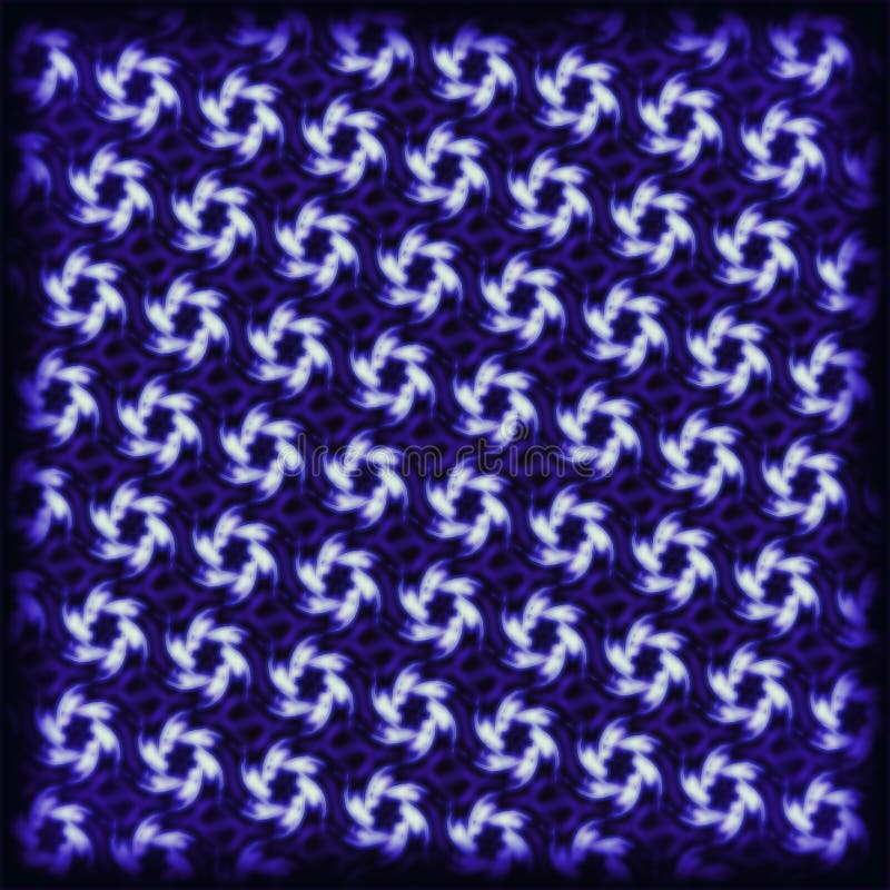 White and Blue Abstract Blurry Pattern Stock Illustration ...