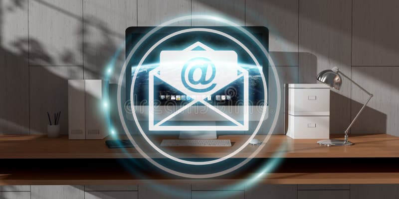 Email flying icons stock vector. Illustration of message - 25296445