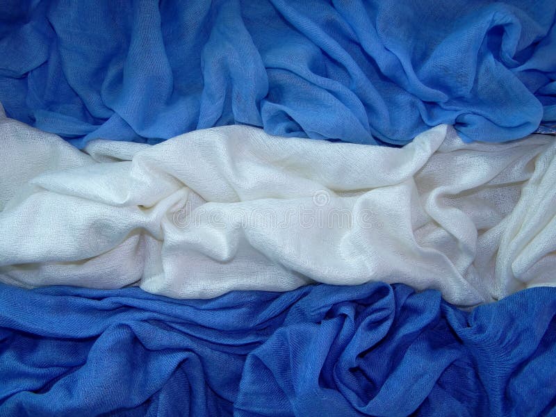 White blue fabric stock image. Image of crease, textile - 73682159