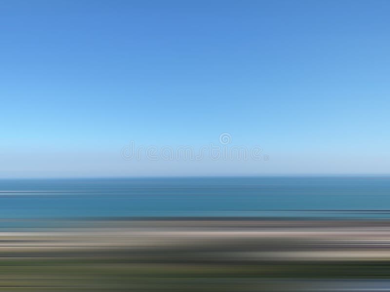 White and Blue Gradient Background with Blurred Horizontal Motion ...